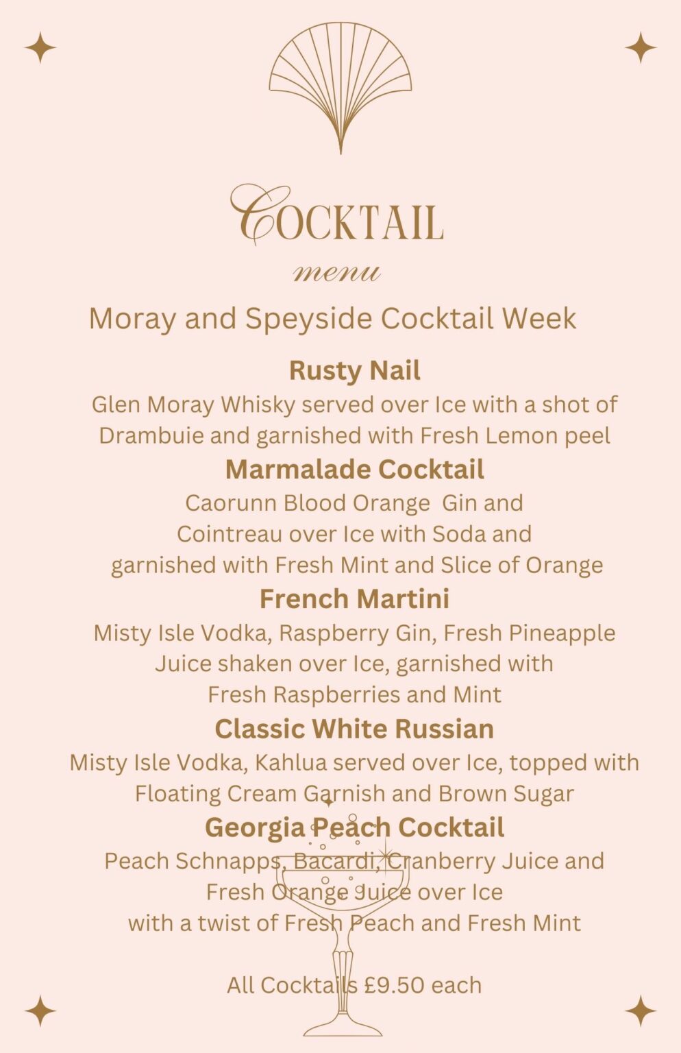 Curry and Cocktails / New Cocktail Menu - Taste of Moray Speyside
